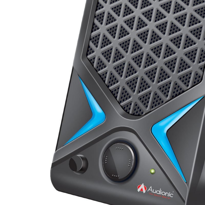 Audionic Alien-X Speaker 2.0 Ch (Blue) - GoBazaar