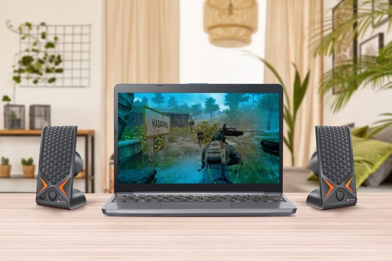 Audionic Alien-X Speaker 2.0 Ch (Orange) - GoBazaar